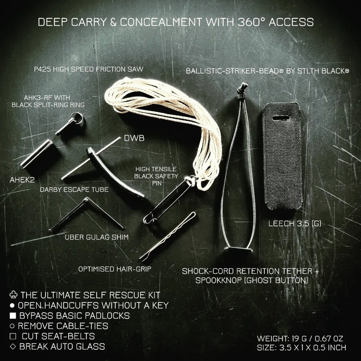 Self Rescue Counter Custody Kit - SRK360 – RE Factor Tactical