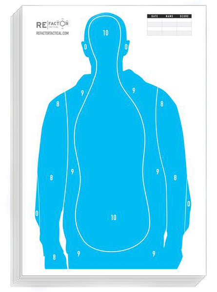 Blue Man Target – RE Factor Tactical