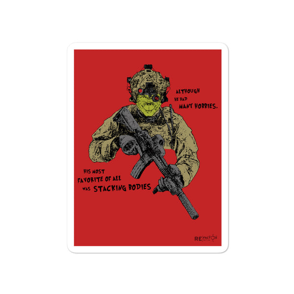 Body Stacker Sticker – RE Factor Tactical