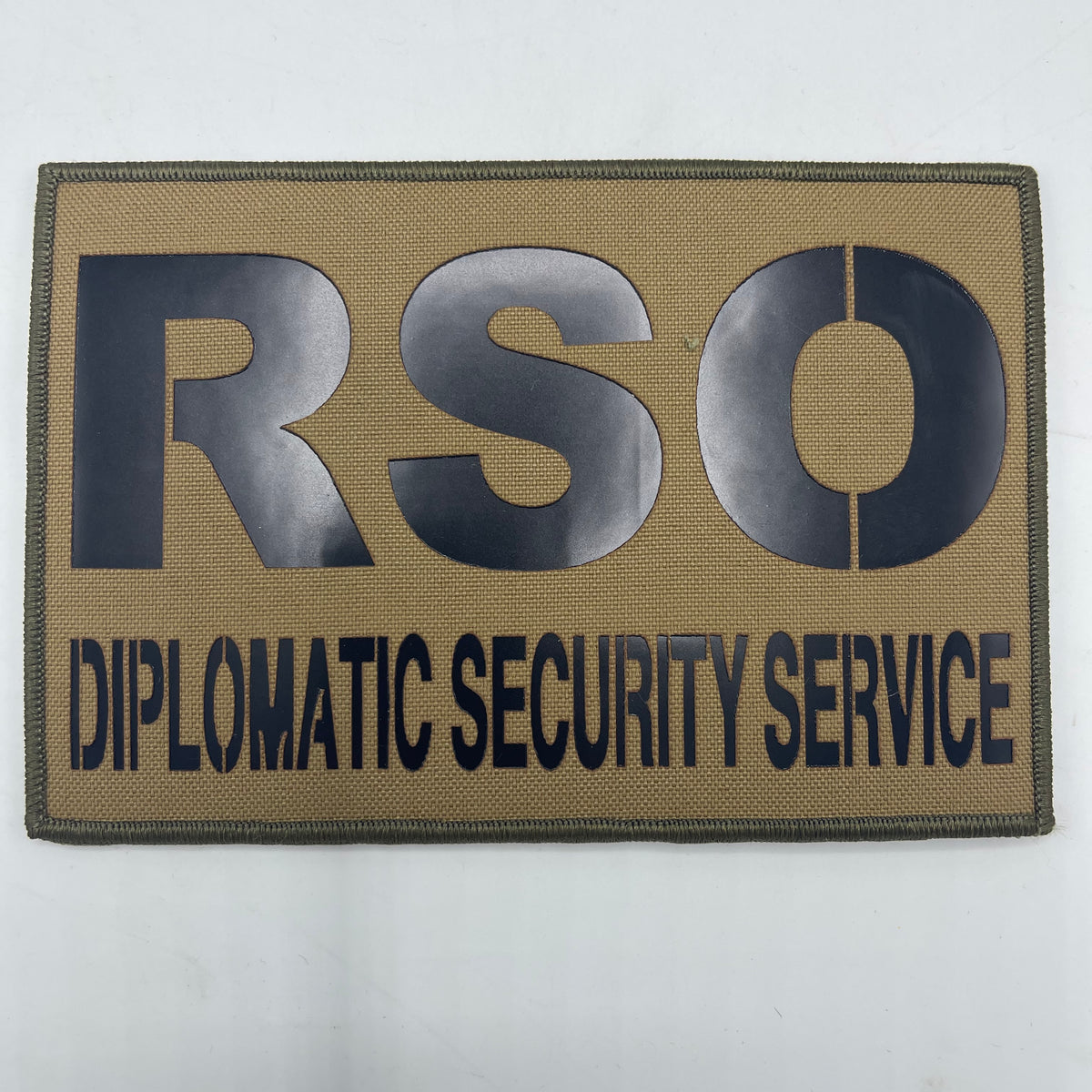 RSO Diplomatic Security Services XL IR Patch – RE Factor Tactical