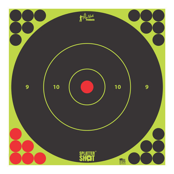 Pro-shot Target 12" Grn Bullseye 5pk – RE Factor Tactical