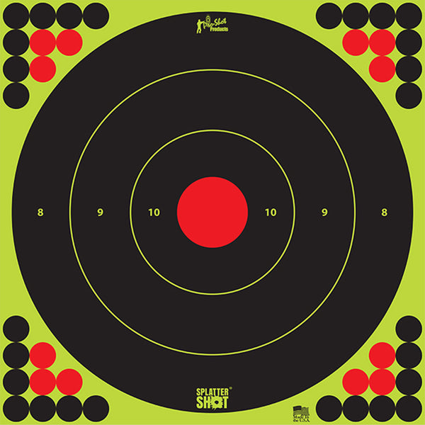 Pro-shot Target 17" Grn Bullseye 5pk – RE Factor Tactical
