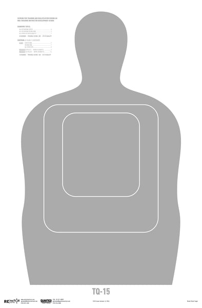 USCBP TQ-15 Qualification Target – RE Factor Tactical