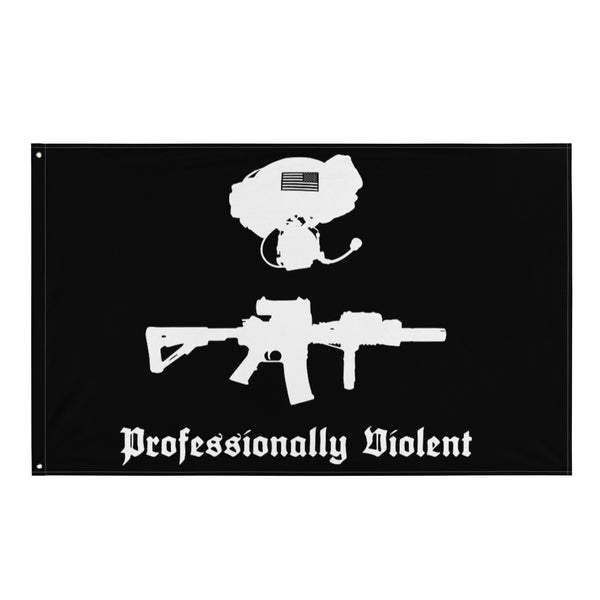 Professionally Violent Flag – RE Factor Tactical