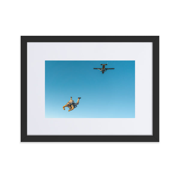 Free Fall Framed Print – RE Factor Tactical